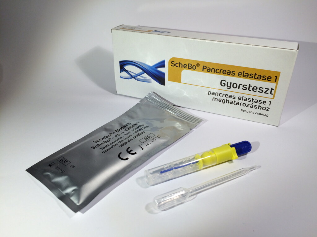 Enzimes hasnyálmirigy funkciós gyorsteszt (reagenssel) ScheBo® Pancreas ...