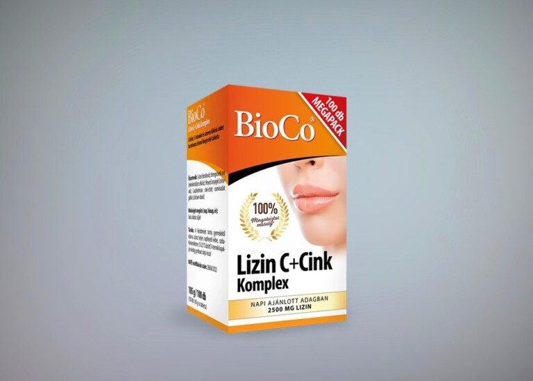 BioCo Lizin C+Cink Komplex tabletta (100 db) | Sunmed Kft. - Webáruház
